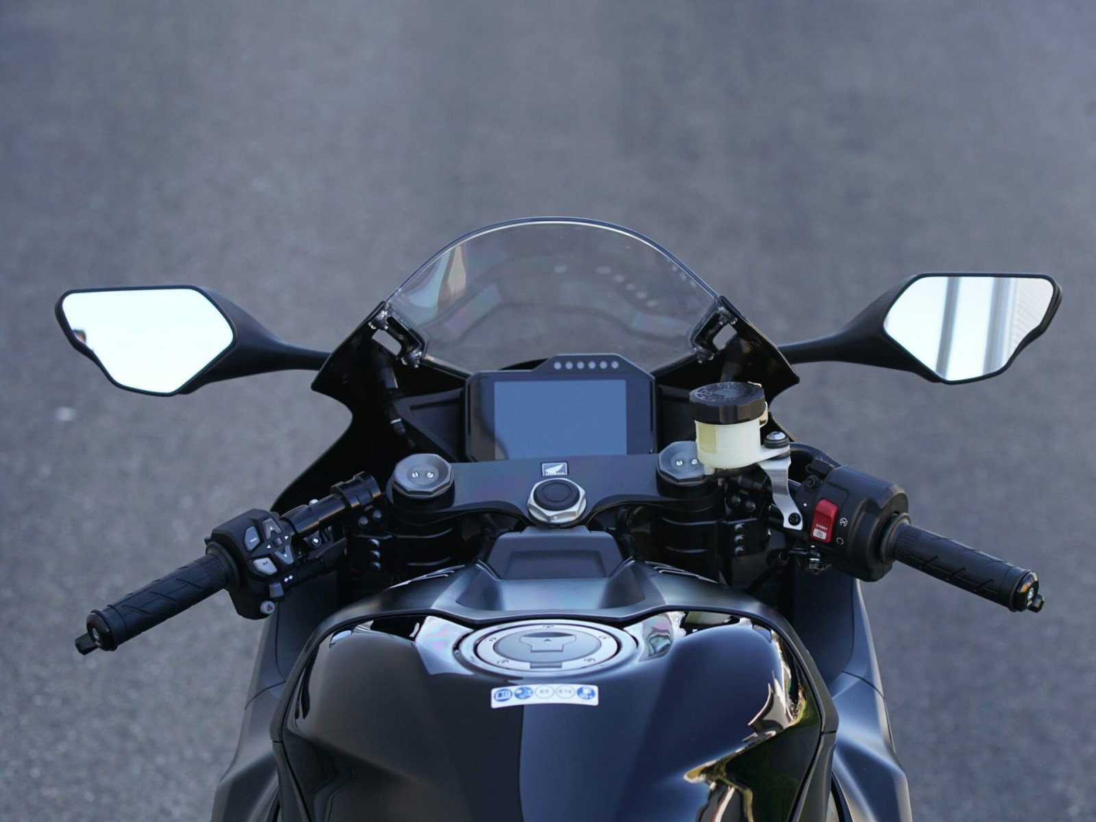 ABM handlebar conversion and adjustable levers for the Honda CBR 1000 ...
