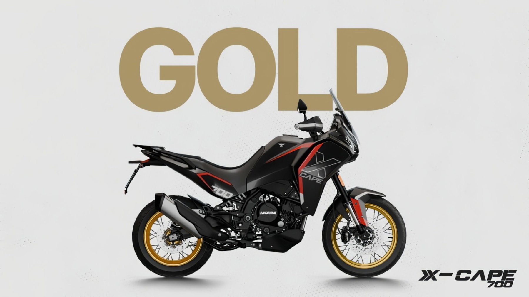 Moto Morini X-Cape 700 Gold Edition 2025: Golden special edition with ...
