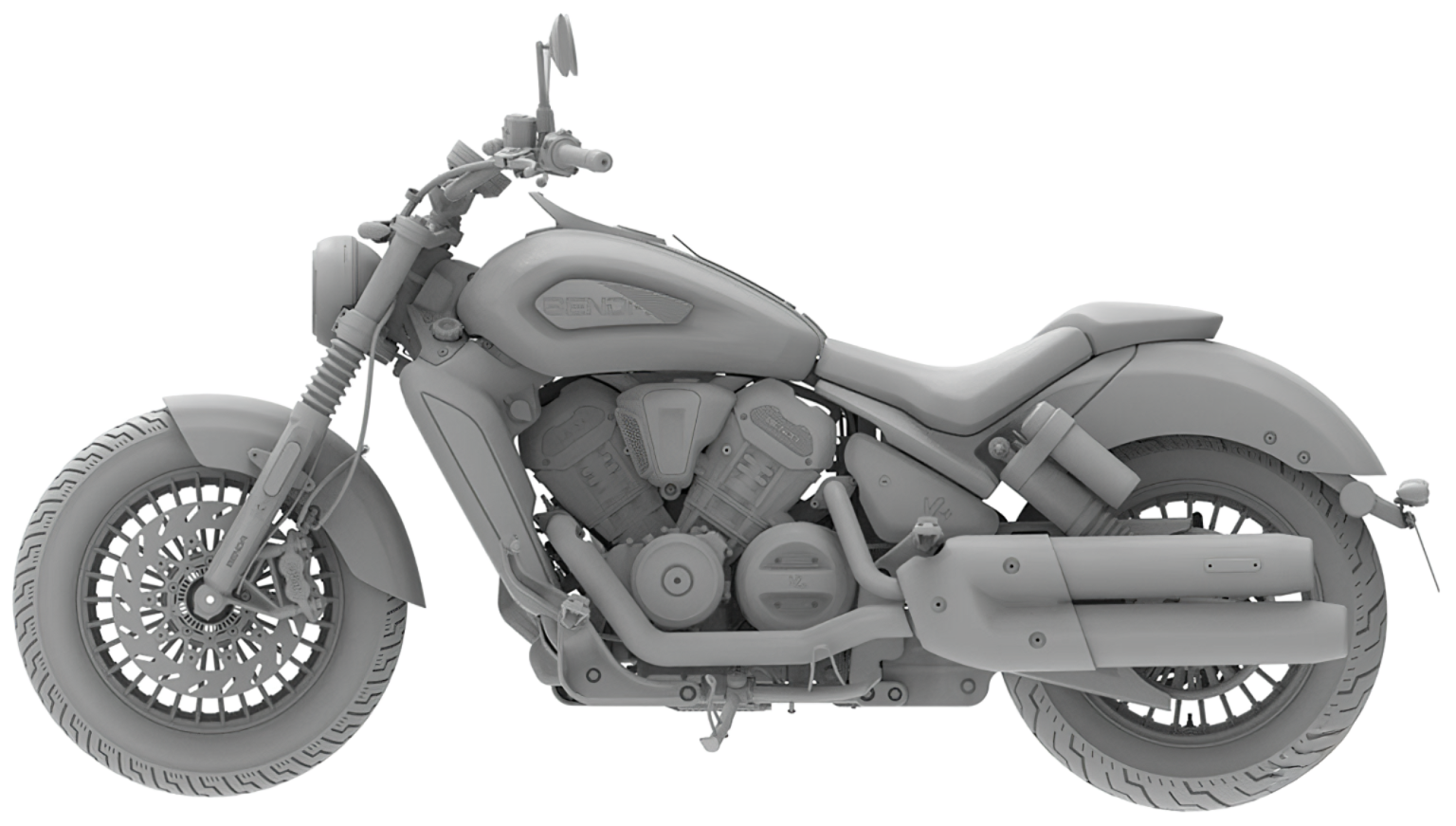 Benda V4 Cruiser: New model with automated clutch planned