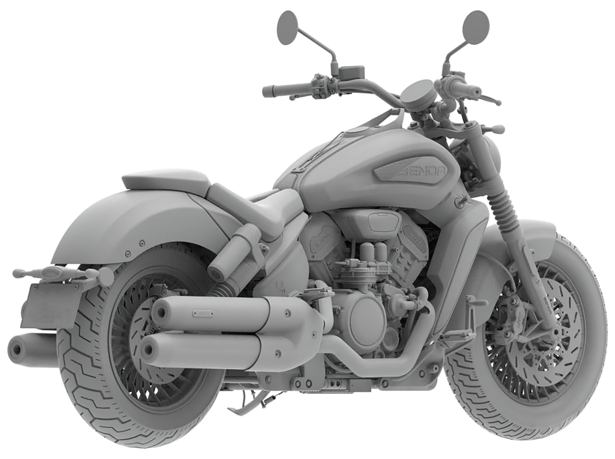 Benda V4 Cruiser: New model with automated clutch planned