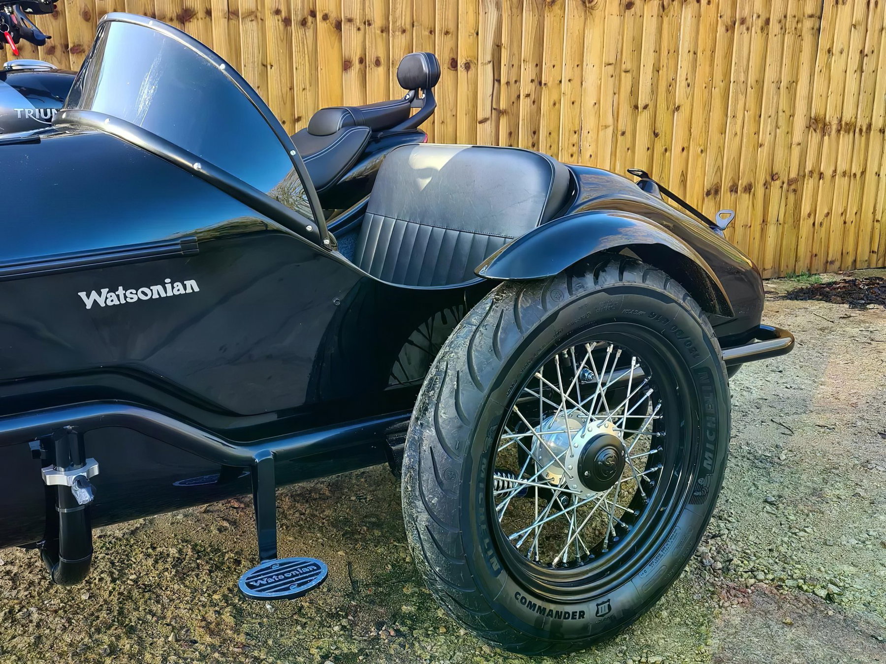 Watsonian conversion kit for Triumph Rocket 3 from 2020 presented