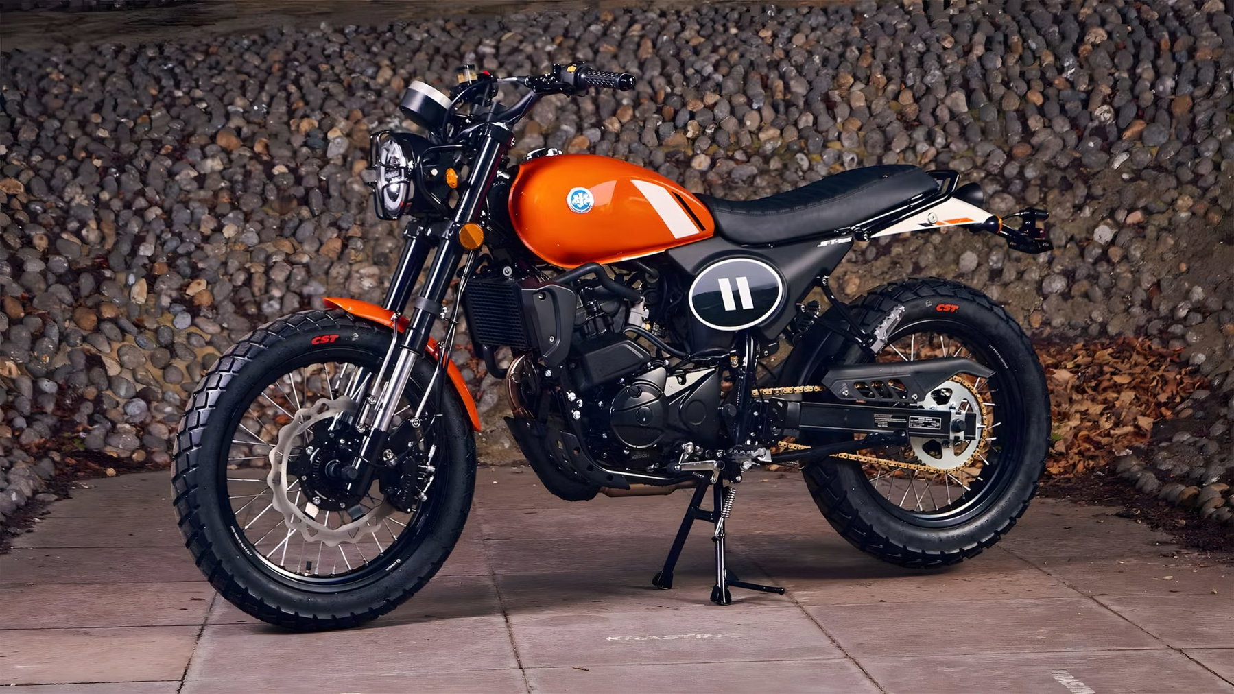 AJS JFT 125: Retro Scrambler with 13 HP from Spring 2026