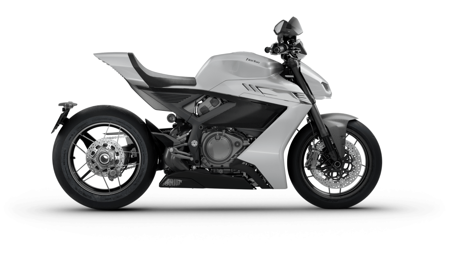 Norton Manx: Naked bike with V4 engine and focus on torque