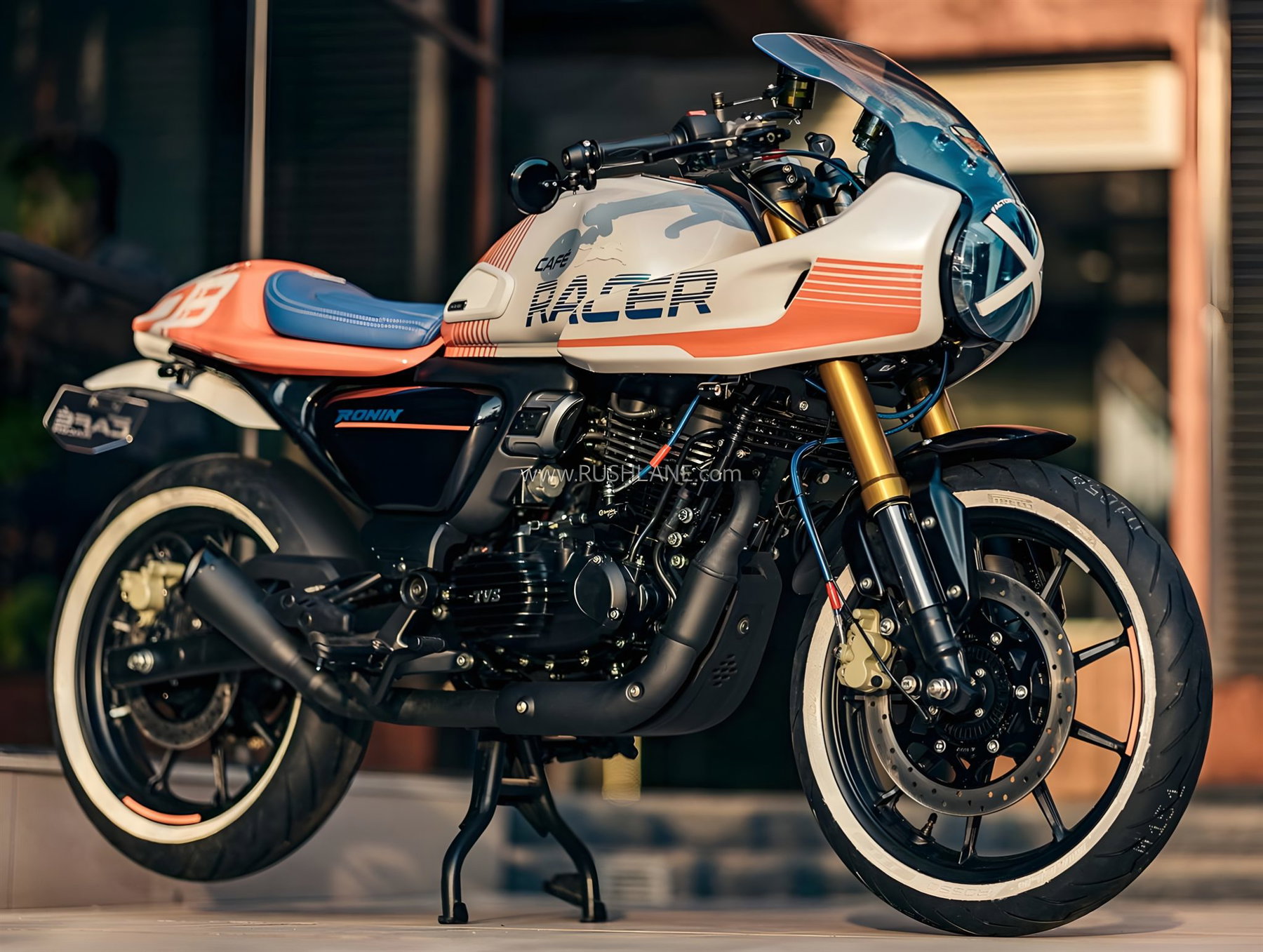 TVS Ronin Café Racer: Design Patent Points to Sporty Variant