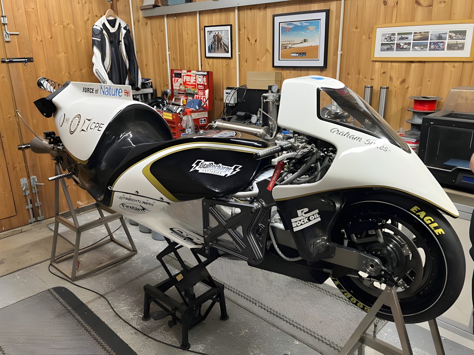 Force of Nature Steam Rocket Motorcycle Yorkshire