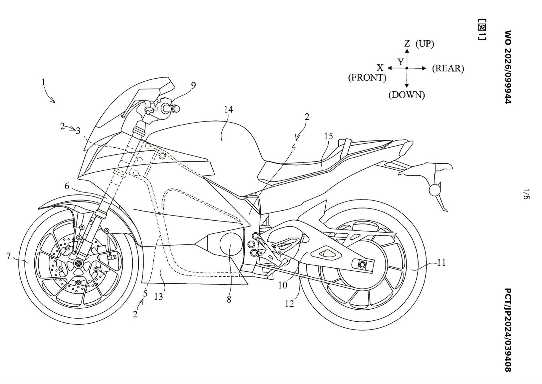 Yamaha Elektro-Sportler: Was das ABS-Patent verrät